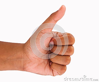 Duim Omhoog Stock Afbeelding - Beeld: 25377761