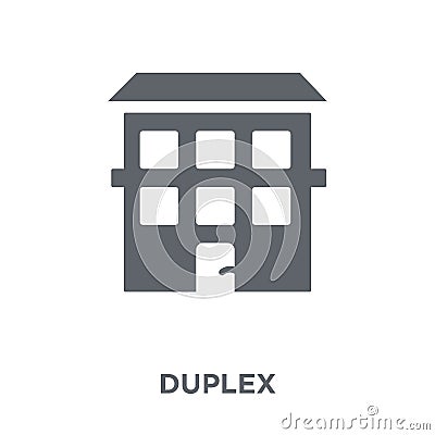 Duplex Icon From Collection. Cartoon Vector | CartoonDealer.com #130331023