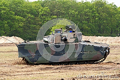 Dutch Army Tank Editorial Stock Image - Image: 18500754