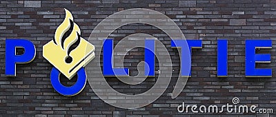 Dutch Police Logo Royalty-Free Stock Image | CartoonDealer.com #41186320