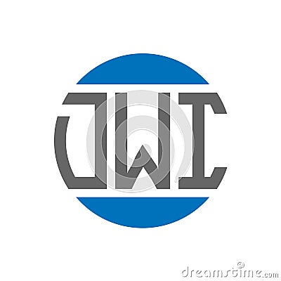 DWI Letter Logo Design On White Background. DWI Creative Initials ...