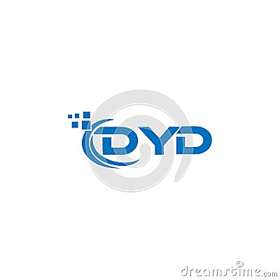 DYD Letter Logo Design On White Background. DYD Creative Initials ...