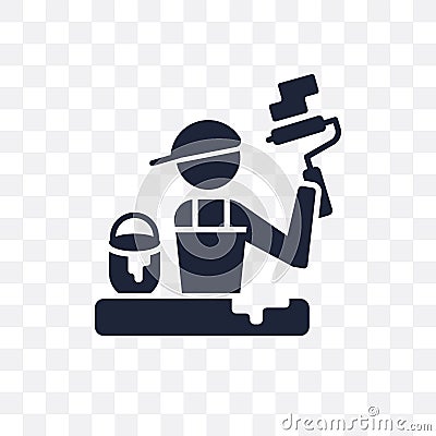 Dyer Transparent Icon. Dyer Symbol Design From Professions Collection ...