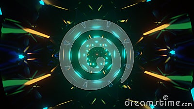 Dynamic Display of a Stunning and Psychedelic Trippy Pattern Animation ...