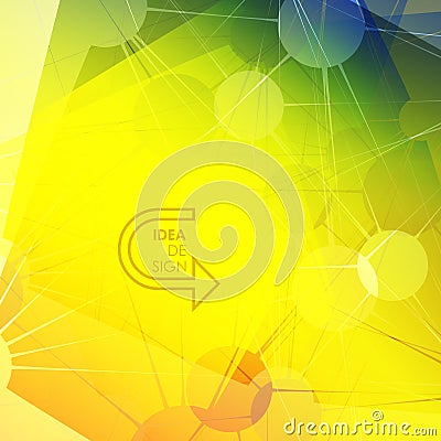 Dynamic Molecule Structure. Science And Connection Concept. Neurons ...