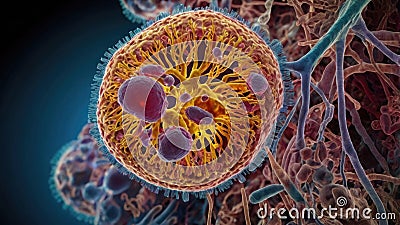 Dynamically Invading Microbial Infection, Cancer Cells, Bacteria In ...