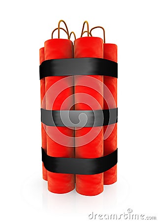 Dynamite stock illustration. Illustration of caution, explosion - 8517614