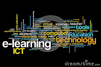 E-learning Stock Illustration - Image: 42386249