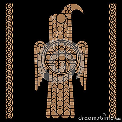 Eagle Brooch. Ancient Visigoth Image Of An Eagle. The Eagle Brooch Is ...