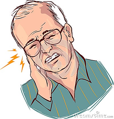 Earache Cartoon Vector | CartoonDealer.com #53691707