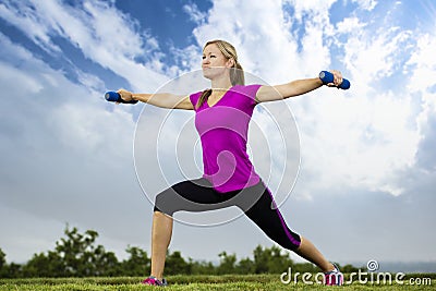 Early Morning Fitness Training Stock Photography - Image: 25605422