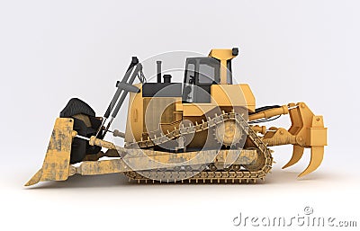 Earth Mover Vehicle Royalty-Free Cartoon | CartoonDealer.com #32276906