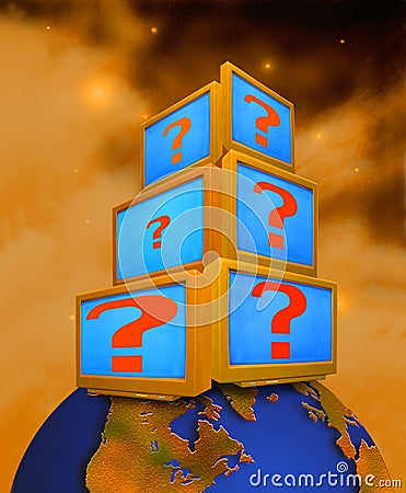 World Map Question Marks Stock Illustrations – 31 World Map Question ...