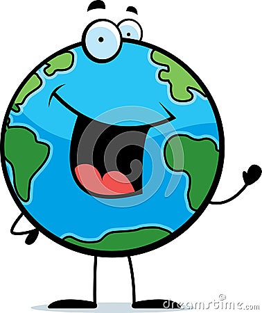 Earth Waving Royalty Free Stock Photography - Image: 10978217