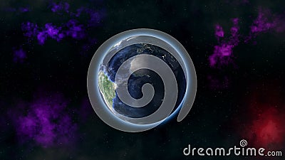 Earth zoom out stock footage. Video of design, galaxy - 59779664