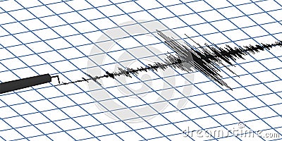 Earthquake Seismic Activity Cartoon Vector | CartoonDealer.com #79851079