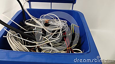 Ecology. Garbage Sorting. Waste Recycling. Industrial Waste Sorting ...