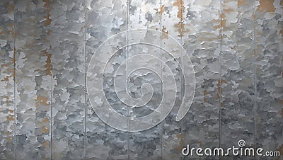 Edgy Galvanized Steel Pattern. Ai Generated Royalty-Free Stock Image ...