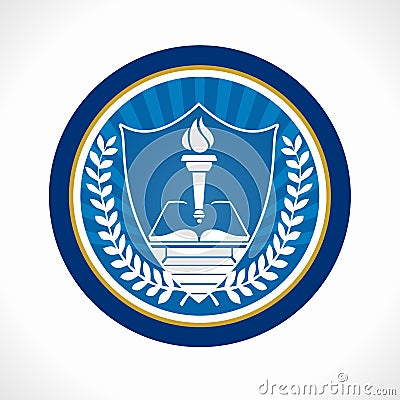 Education Emblem Royalty Free Stock Images - Image: 28080759