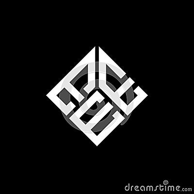 EEE Letter Logo Design On Black Background. EEE Creative Initials ...