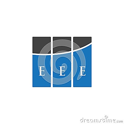 EEE Letter Logo Design On WHITE Background. EEE Creative Initials ...