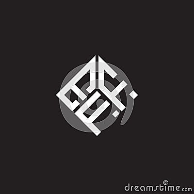 EFF Letter Logo Design On Black Background. EFF Creative Initials ...