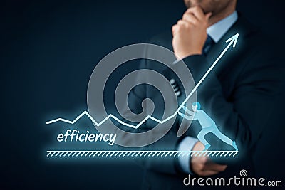 Effizienzsteigerung Stockfoto - Bild: 72601811