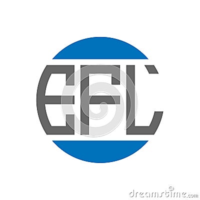 EFL Letter Logo Design On White Background. EFL Creative Initials ...