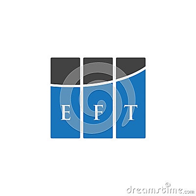 EFT Letter Logo Design On WHITE Background. EFT Creative Initials ...