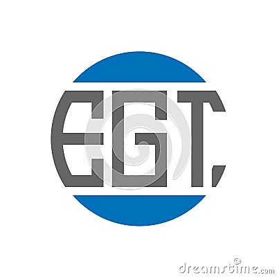 EGT Letter Logo Design On White Background. EGT Creative Initials ...