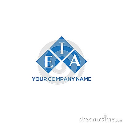 EIA Letter Logo Design On WHITE Background. EIA Creative Initials ...