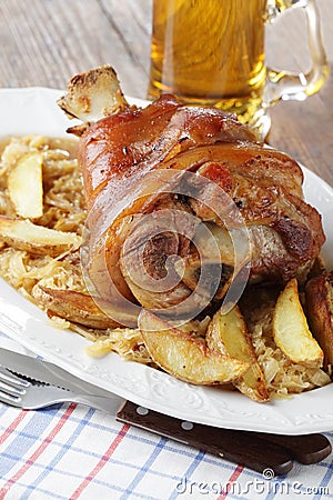 Eisbein With Beer Stock Photography | CartoonDealer.com #14880656