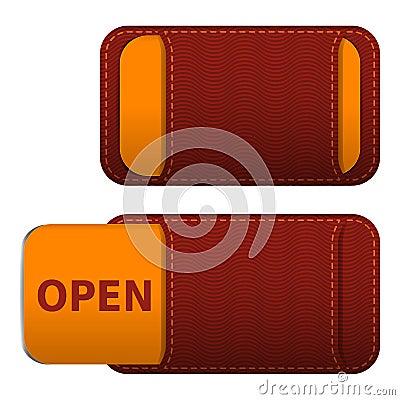 Eject Button Cartoon Vector | CartoonDealer.com #30411363