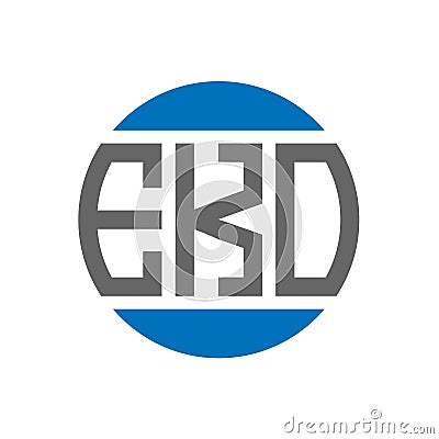 EKO Letter Logo Design On White Background. EKO Creative Initials ...