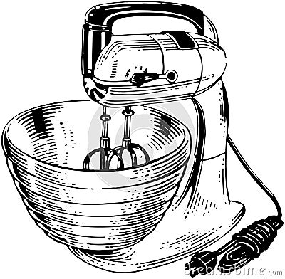 Electric Beater Stock Vector - Image: 42097913