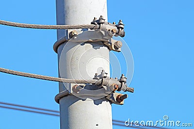 Electric Train Terminal Contact Connector . Terminals For Steel Rods ...