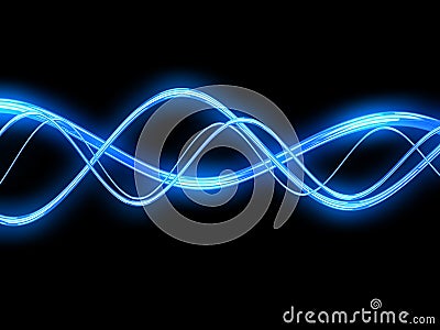 Electric Waves Royalty Free Stock Photography - Image: 28168107