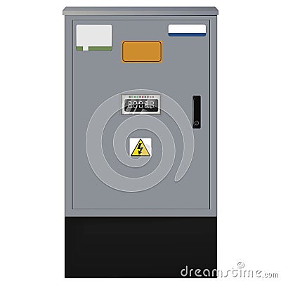 Electrical Box, Industrial Electrical Control Panel. Electricity ...