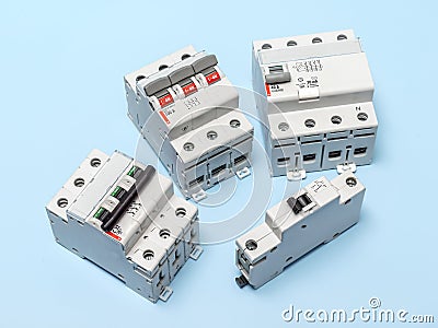 Electrical Circuit Breakers Royalty-Free Stock Image | CartoonDealer ...