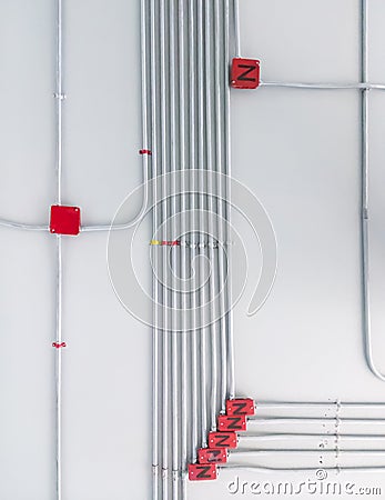 Electrical Conduit System. Royalty-Free Stock Photo | CartoonDealer.com ...