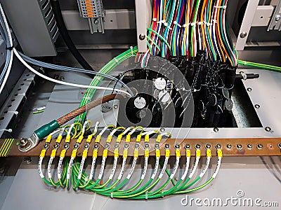 Electrical Control Cables Installation And Internal Wiring Termination ...