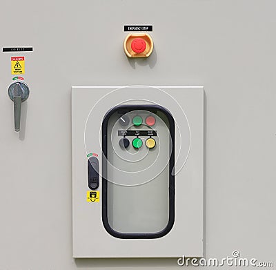 Electrical Main Distribution Unit Or Electrical Buttons Switches With ...