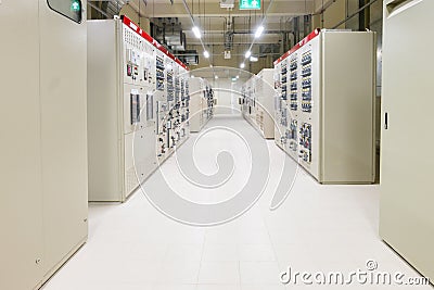 Electrical Room, Medium And High Voltage Switcher, Equipment, Pa Stock ...