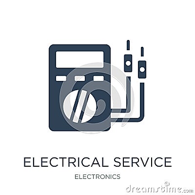 Electrical Service Icon In Trendy Design Style. Electrical Service Icon ...