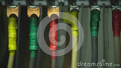 Old Electrical Shield stock footage. Video of wire, technician - 208088208