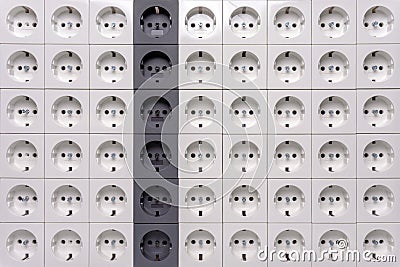 Electrical Socket Outlets Texture Stock Image | CartoonDealer.com ...