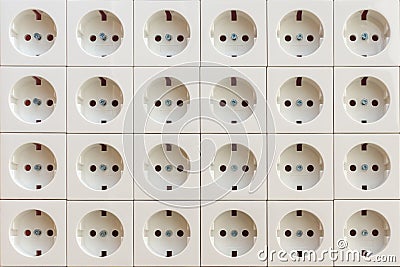 Electrical Socket Outlets Texture Royalty-Free Stock Photo ...