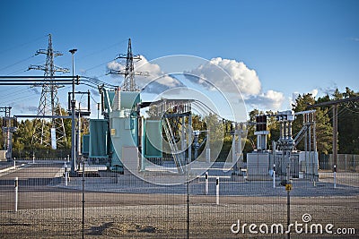 Electrical Substation Royalty Free Stock Photos - Image: 22606358