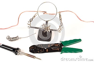 Electrical Work In Progress Stock Photography - Image: 12672