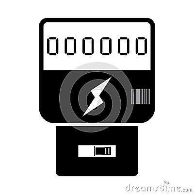 Electricity Meter Icon Cartoon Vector | CartoonDealer.com #275086667